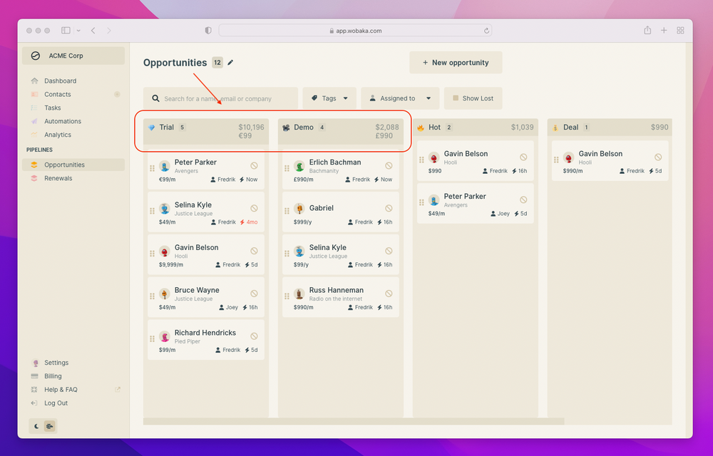 Redesigning Pipeline Stages